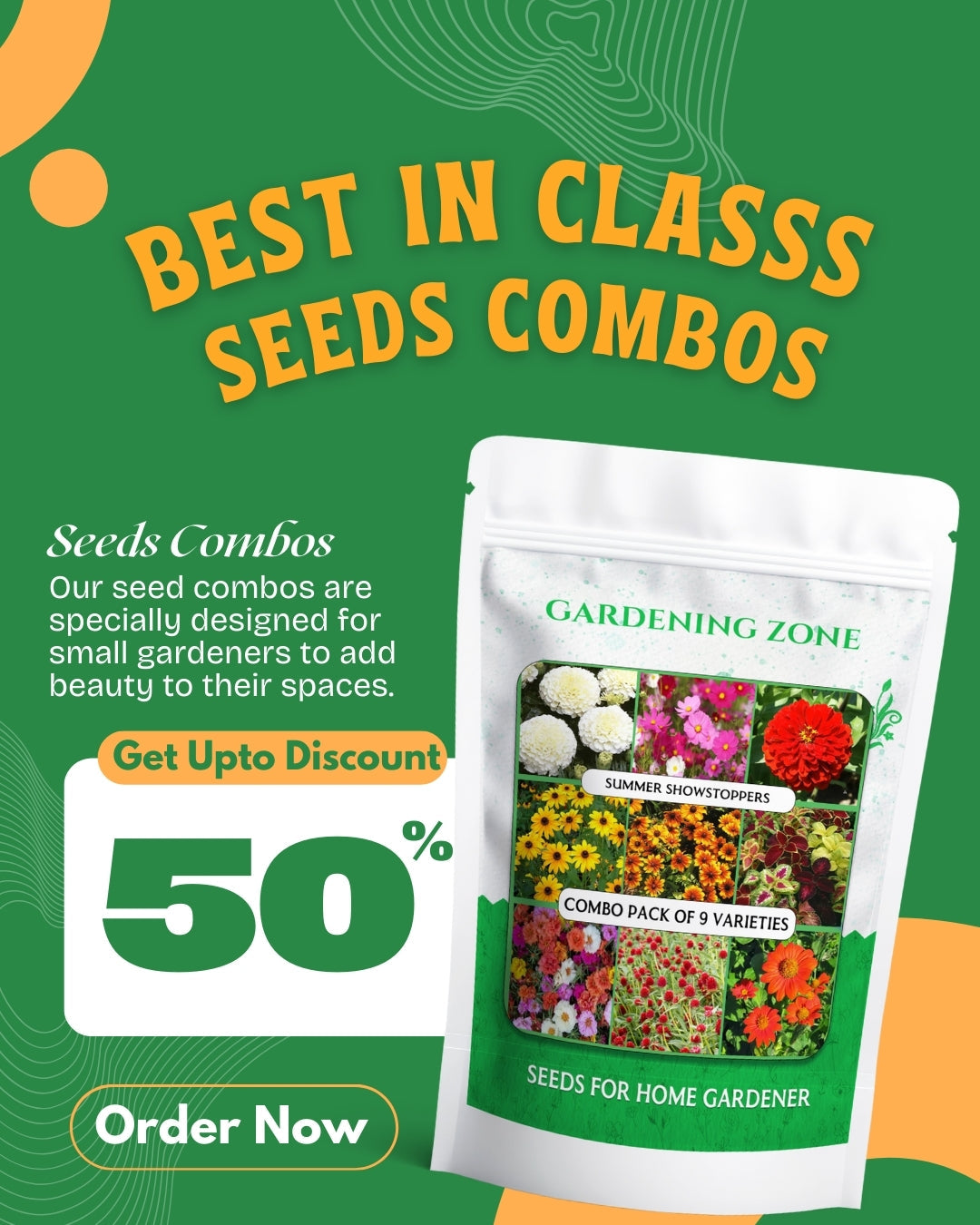 Best Seller Seeds combo – Gardening Zone